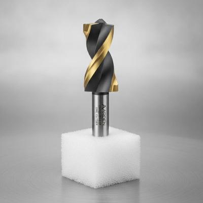 China ARDEN Triple-Edge TCT Straight Router Bit 3 Wing Carbide CNC Cutter for High Productivity Nesting Furniture Production for sale