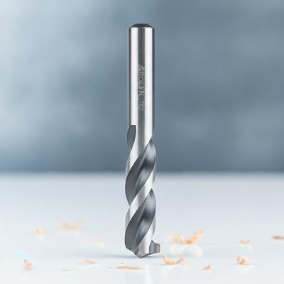 China ARDEN TCT Double Flute Spiral Router Bit Extended Length Carbide CNC Cutter for Deep Groove Furniture Manufacturing for sale