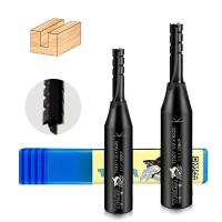 China Tiger High-Quality 3-Flute Spiral CNC Router Bit with Nano Black Coating and 55HRC Hardness for Woodworking for sale