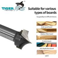 China High Precision Solid Carbide Tip CNC Engraving Machine Carving Knife with 55HRC Hardness for Woodworking for sale