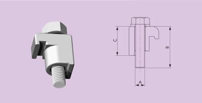 China Middle Vacuum ISO Single Wall Clamp For ISO-K Flange for sale