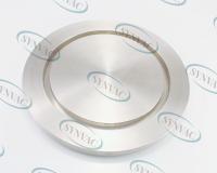 China Low Vacuum KF Blank Flange KF10-KF160 Stainless Steel 304 316L for sale