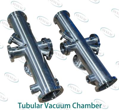 China Tubular Stainless Steel Vacuum Chamber Precision For Industrial Applications for sale