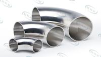 China Blasting BA Surface Treatment 90 Degree Elbows Vacuum Fittings For Vacuum System for sale