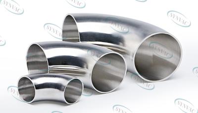 China Blasting BA Surface Treatment 90 Degree Elbows Vacuum Fittings For Vacuum System for sale