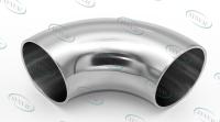 China Blasting BA Surface Treatment 90 Degree Elbows Vacuum Fittings For Vacuum System for sale