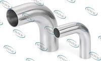 China 316L Or 304 Materials 90 Elbows With Tangents For Vacuum System High Conductance for sale