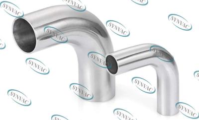 China 316L Or 304 Materials 90 Elbows With Tangents For Vacuum System High Conductance for sale