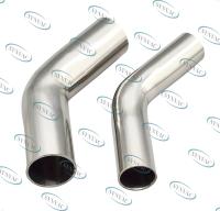 China 304 or 316L 45 Degree Elbows With Tangents For Vacuum System for sale
