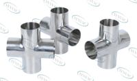 China 316L Or 304 Materials Stainless Steel 4 Way Crosses For Vacuum System for sale
