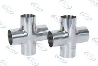 China 316L Or 304 Materials Stainless Steel 4 Way Crosses For Vacuum System for sale