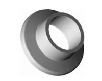 China Short KF Flange Half Nipple Short NW Flange KF10 KF16 KF25 KF40 KF50 for sale