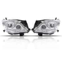 China Easy Installation Toyota Prado Led Headlights Three Lens Energy Efficiency for sale