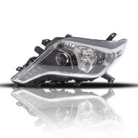 China Three Lens Toyota Prado Headlamp LED Auto Headlights Replacement 12Volt for sale
