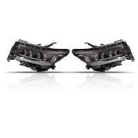 China Upgradeable Toyota PRADO Headlights Three Lens Car Led Headlamps for sale