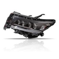 China Upgradeable Toyota PRADO Headlights Three Lens Car Led Headlamps for sale
