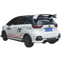 China FRP Material Front Bumper For Honda Fit Jazz GK5 GP5 Car Body Kits 2014-2016 for sale