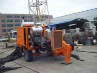 China Bottom Groove Power Overhead Line Stringing Equipment Tensioner Diesel Engine for sale