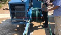 China 22 Ton Hydraulic Transmission Line Puller Stringing Equipment For Overhead Power Lines for sale