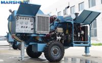 China Wire Max Tension Device Cable Stringing Equipment  80Kn Hydraulic Tensioner With Design for sale