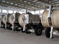 China 40Kn Hydraulic Cable Puller Tensioner Heavy Duty Opgw Installation Tools for sale