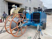 China Hydraulic Puller Tensioner Max Tension 2X40/1X80 For Transmission Line Stringing for sale