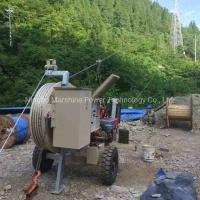 China Hydraulic Puller Tensioner Max Tension 2X40/1X80 For Transmission Line Stringing for sale
