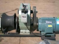 China 380V Portable Light Duty Cable Hauling Winch Manual Cable Pulling Winch for sale