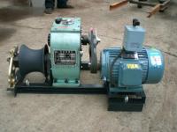China 380V Portable Light Duty Cable Hauling Winch Manual Cable Pulling Winch for sale
