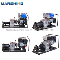 China Capstan Rope Wire Cable Stringing Equipment Hydraulic Winch for sale