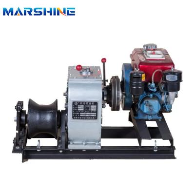 China Portable Diesel Power Winch Capstan For Underground Cable Pulling And Tensioning for sale