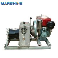 China Portable Diesel Power Winch Capstan For Underground Cable Pulling And Tensioning for sale
