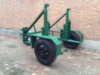 China Power Construction Reel Cable Drum Trailer Tool Equipment ROHS Certificated for sale