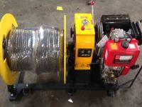 China 50KN Diesel Cable Pulling Winch ATV For Electric Hauling Conductor for sale
