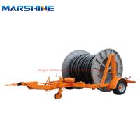 China Transport Utility Hydraulic Cable Drum Trailer Reel With Power Construction for sale