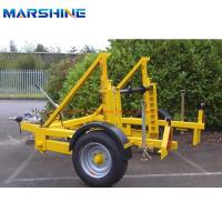China Multifunctional Drum Trailer Cable Wire Reel Trailer ABS Anti Lock Brake for sale