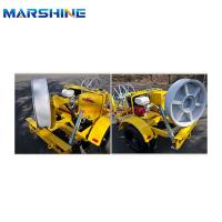 China Custom Wire Spool Cable Fiber Reel Trailer 10T For Engineeing for sale
