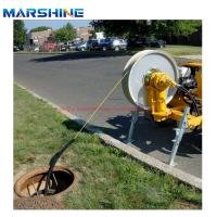 China Custom Wire Spool Cable Fiber Reel Trailer 10T For Engineeing for sale