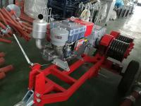 China 5 Ton Dual Bull Wheel Diesel Winch for Line Pulling and Tension for sale