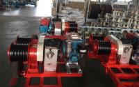 China Hydraulic Three Tons Dual-Bull Wheel Cable Winch Puller With Explosion-Proof Feature for sale