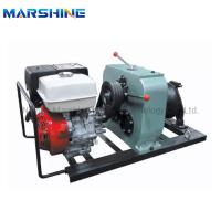 China 3Ton Belt Drive Traction Cable Pullers Diesel Engine Gasoline Engine Power Winch for sale