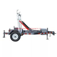 China Power Construction Hydraulic Cable Drum Trailers With Max Reel Diameter 3200mm for sale