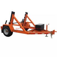 China Power Construction Hydraulic Cable Drum Trailers With Max Reel Diameter 3200mm for sale
