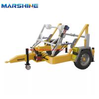 China Power Construction Hydraulic Cable Drum Trailers With Max Reel Diameter 3200mm for sale