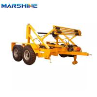 China Power Construction Diesel Engine Cable Drum Trailer ISO9001 Certificated for sale