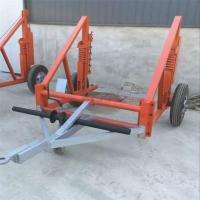 China Power Construction Diesel Engine Cable Drum Trailer ISO9001 Certificated for sale