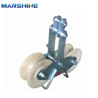 China Aluminum Tandem Sheave Stringing Block For Line Fittings With Customization for sale