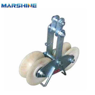 China Aluminum Tandem Sheave Stringing Block For Line Fittings With Customization for sale