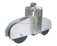 China Aluminum Tandem Sheave Stringing Block For Line Fittings With Customization for sale