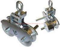 China Aluminum Tandem Sheave Stringing Block For Line Fittings With Customization for sale